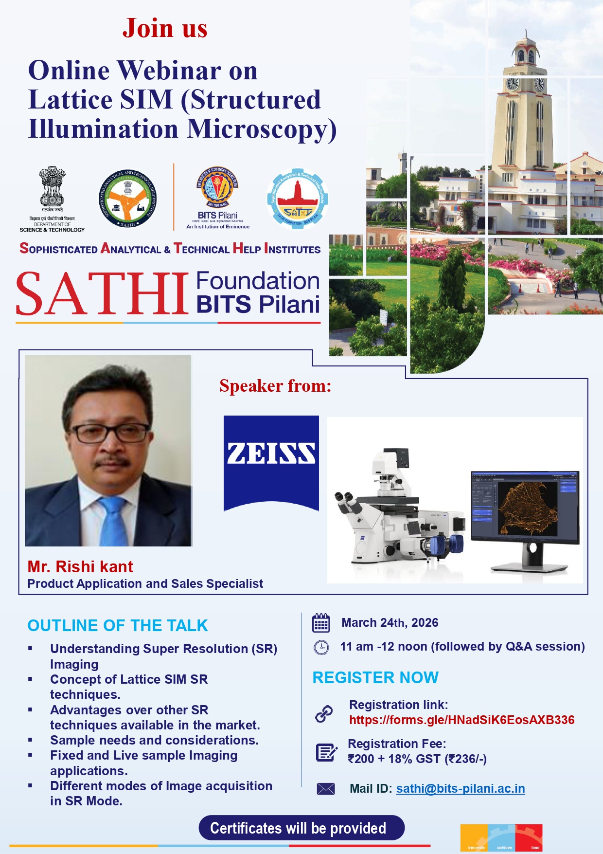 SATHI Foundation-BITS Pilani